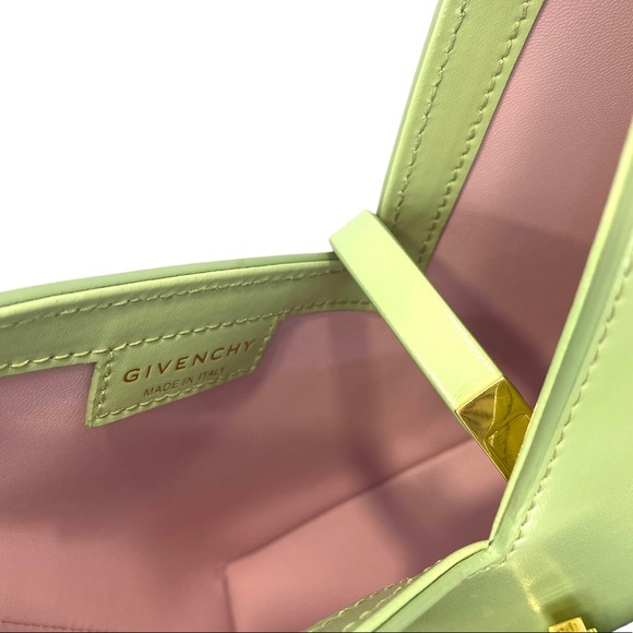 Givenchy | Bags | Givenchy Mini Cut Out Bag In Box Leather With Chain ...